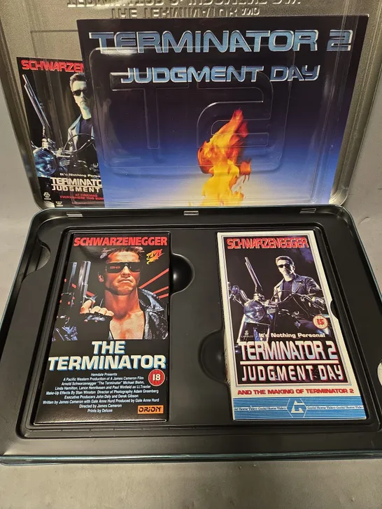 Lot 9594: TERMINATOR METAL BOX SET - 5167029 | Simon Charles Auctioneers