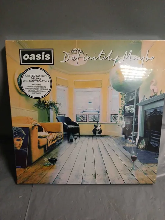 Lot 56: SEALED OASIS DEFINITELY MAYBE LIMITED EDITION DELUXE 30TH ...
