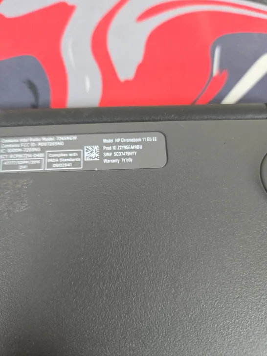 Lot 729: HP CHROMEBOOK 11 G5 EE LAPTOP IN LIME PROTECTIVE CASE NO ...