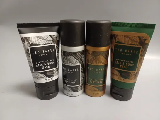 Lot 7012: BOXED MEN TED BAKER TRAVEL MINIS BATH BODY GIFT SET - 4634440 ...