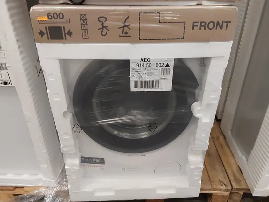 Lot 77: AEG LFR74164UC 10KG WASHING MACHINE WITH 1600 RPM - WHITE - A ...