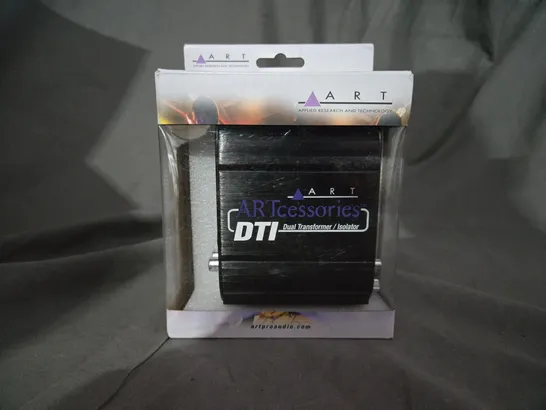 Lot 2047: BOXED ART PRO AUDIO DTI DUAL TRANSFORMER/ISOLATOR - 5015646 ...