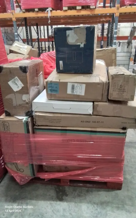 Lot 500: PALLET CONTAINING VARIOUS ASSORTED BOXED HOUSEHOLD ITEMS TO ...