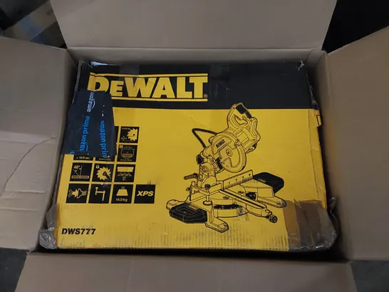 Lot 7079: BOXED DEWALT DWS777 216mm XPS SLIDING MITRE SAW - 4630124 ...