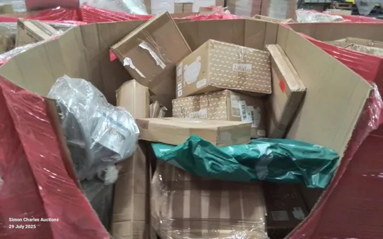 Lot 105: PALLET CONTAINING VARIOUS ASSORTED BOXED HOUSEHOLD ITEMS TO ...
