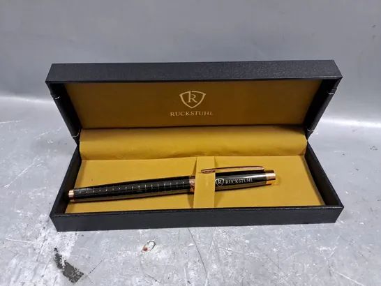 Lot 9476: RUCKSTUHL STAINLESS STEEL LUXURY PEN IN GIFT BOX - 5053022 ...
