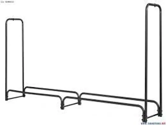 Lot 1824: BOXED COSTWAY 8FT FIREWOOD STORAGE RACK HEAVY DUTY LOG HOLDER ...