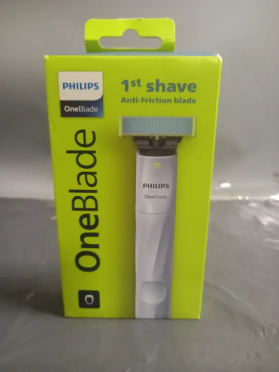 Lot 1123: PHILIPS ONEBLADE 1ST SHAVE ANTI-FRICTION BLADE - 4897920 ...