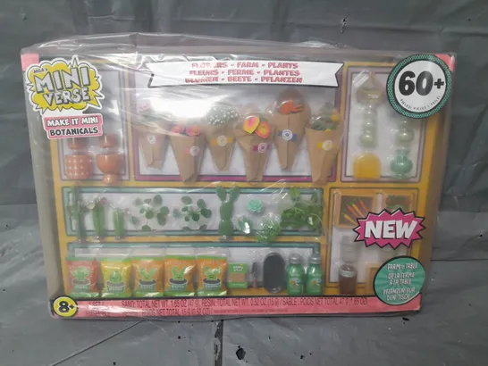 Lot 9288: BOXED MINI VERSE MGAS MINIVERSE MAKE IT MINI BOTANICAL SET ...