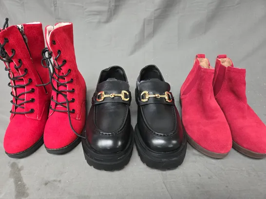 Lot 4400: BOX OF 4 ASSORTED PAIRS OF SHOES AND FOOTWEAR ITEMS IN ...