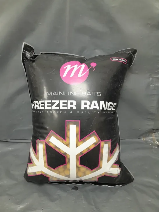 Lot 2080: MAINLINE BAITS FREEZER RANGE FISH BOILIES - 5KG - COLLECTION ...