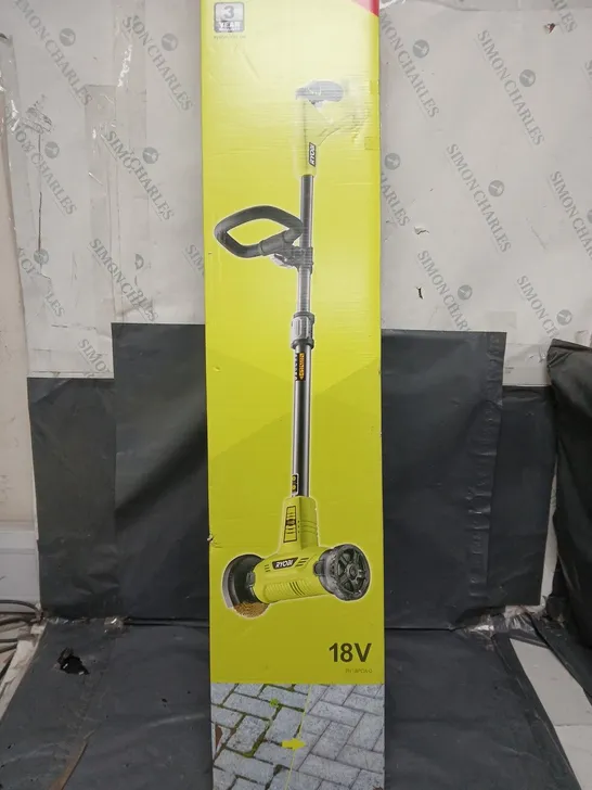 Lot 8828: RYOBI RY18PCA-0 18V ONE+ CORDLESS PATIO CLEANER WITH WIRE ...