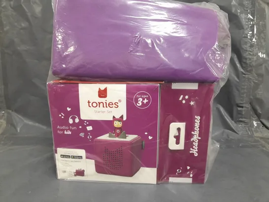 Lot 2521: TONIES PURPLE STARTER SET MEGA BUNDLE - 5081926 | Simon ...