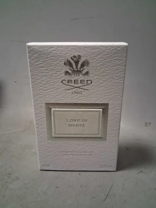 Lot 5215: BOXED CREED LOVE IN WHITE SPRAY 75ML - 5052515 | Simon ...