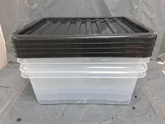 Lot 6430: SET OF 3 NESTING PLASTIC STORAGE CONTAINERS - 5145465 | Simon ...