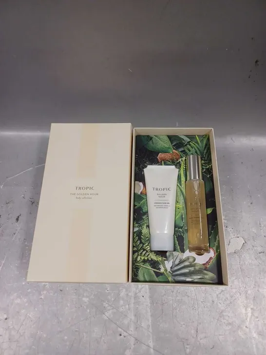 Lot 520: BOXED TROPIC SKINCARE THE GOLDEN HOUR BODY COLLECTION ...