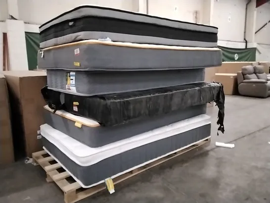 Lot 4101: PALLET CONTAINING 6 ASSORTED MATTRESSES - SIZES, BRANDS ...