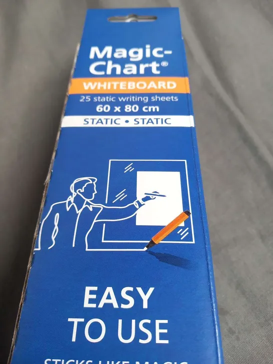 Lot 292: FOUR BOXED LEGAMASTER MAGIC CHART WHITEBOARD 25 STATIC WRITING ...