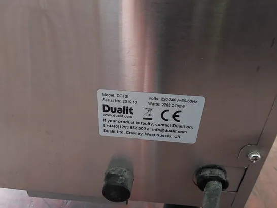 Lot 82: DUALIT CONVEYOR TOASTER DCT2I - 4761975 | Simon Charles Auctioneers