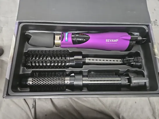 Lot 7738: REVAMP PROGLOSS AIRSTYLE PROFESSIONAL 1200W AIR STYLER ...