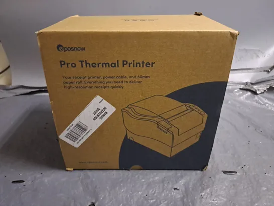 Lot 6315: BOXED EPOSNOW PRO THERMAL PRINTER - 5092893 | Simon Charles ...