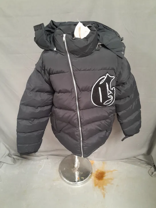 Lot 8044: CORVIDAE HOODED PUFFER JACKET IN BLACK SIZE M - 5161994 ...