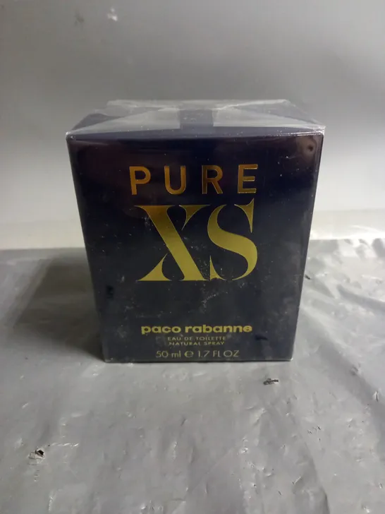 Lot 162: SEALED BOXED PACO RABANNE PURE XS EAU DE TOILETTE 50ML ...