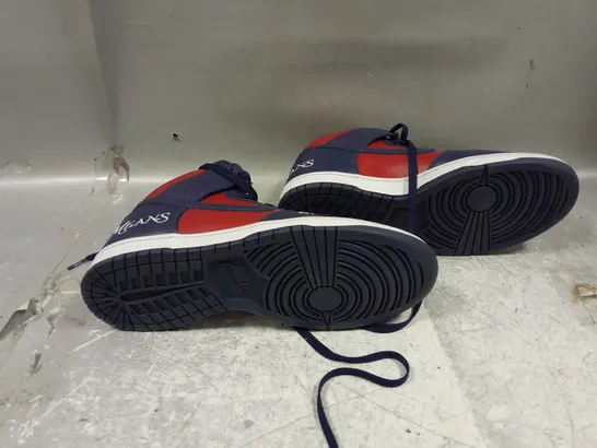 Lot 7100: UNBOXED PAIR OF NIKE SB DUNKS HIGH SUPREME TEAM BY ANY MEANS ...