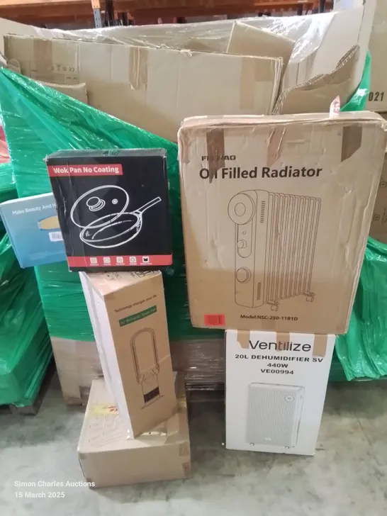 Lot 303: PALLET CONTAINING VARIOUS BOXED HOUSEHOLD ITEMS TO INCLUDE ...
