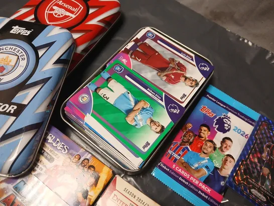 Lot 9043: PREMIER LEAGUE FOOTBALL TRADING CARDS LOT – TOPPS COLLECTOR ...