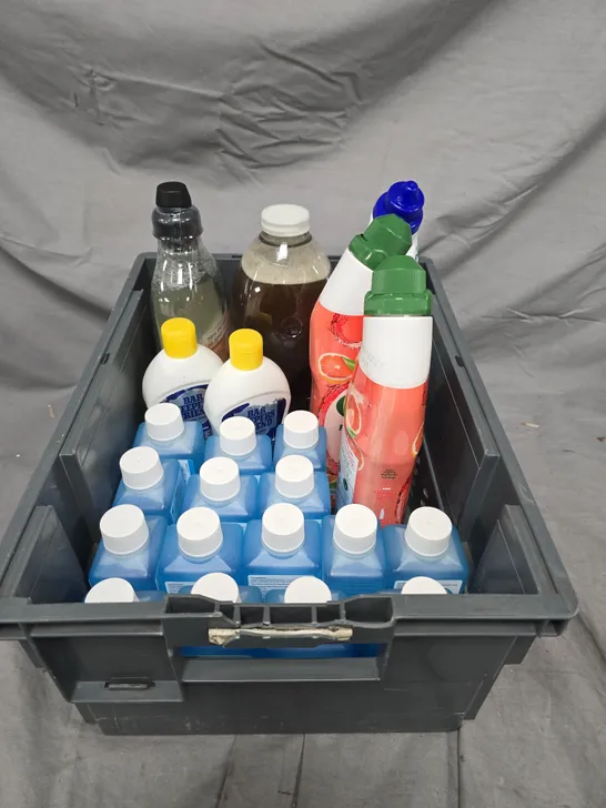Lot 1054: APPROXIMATELY 10 ASSORTED HOUSEHOLD LIQUID PRODUCTS TO ...