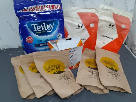 Lot 7543: APPROXIMATELY 9 ASSORTED FOOD AND DRINK TO INCLUDE MYPROTEIN ...