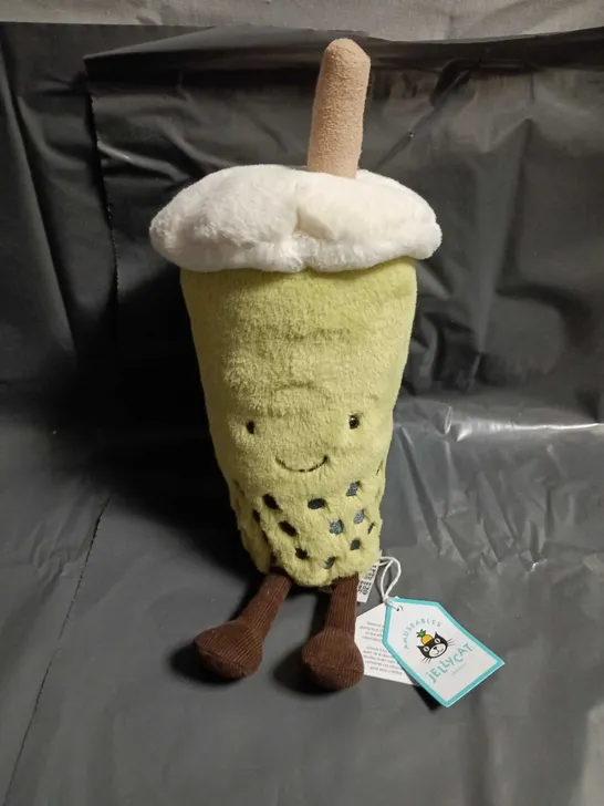Lot 9250: JELLYCAT CAMELLIA MATCHA BUBBLE TEA PLUSH TOY – JELLYCAT ...