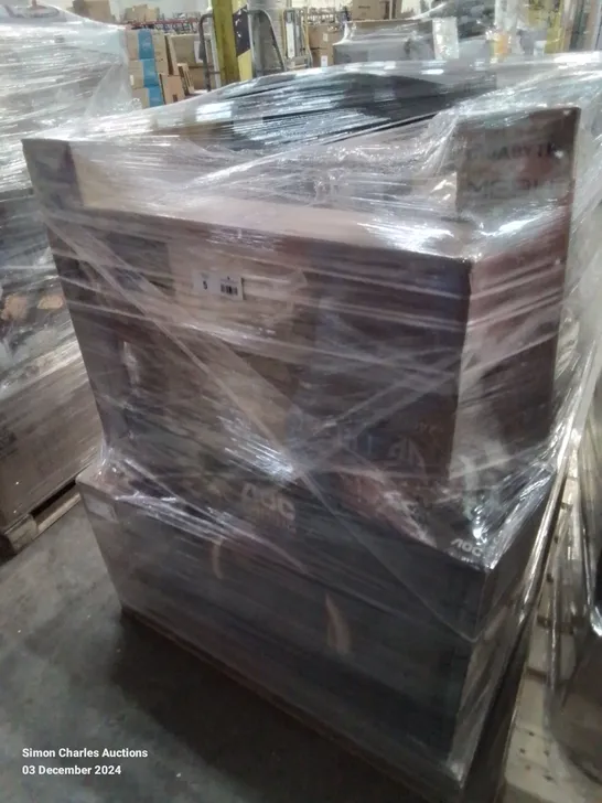 Lot 5: PALLET OF APPROXIMATELY 16 UNPROCESSED RAW RETURN MONITORS AND ...