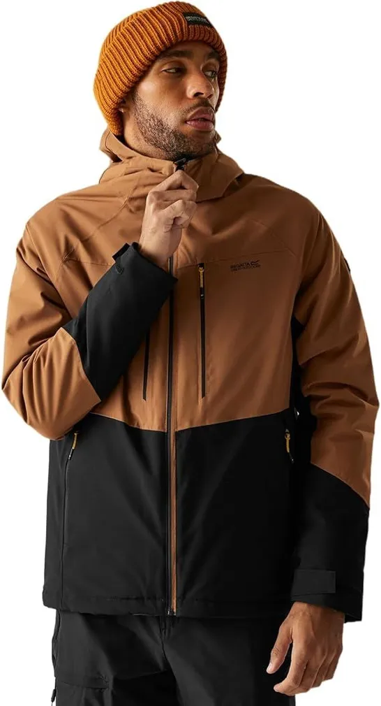 Lot 468: BRAND NEW REGATTA MENS HIGHTON STRETCH PADDED JACKET NUT BROWN ...