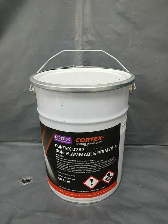Lot 1271: CORTEX 0787 NON-FLAMMABLE PREMIER - 4L - COLLECTION ONLY ...