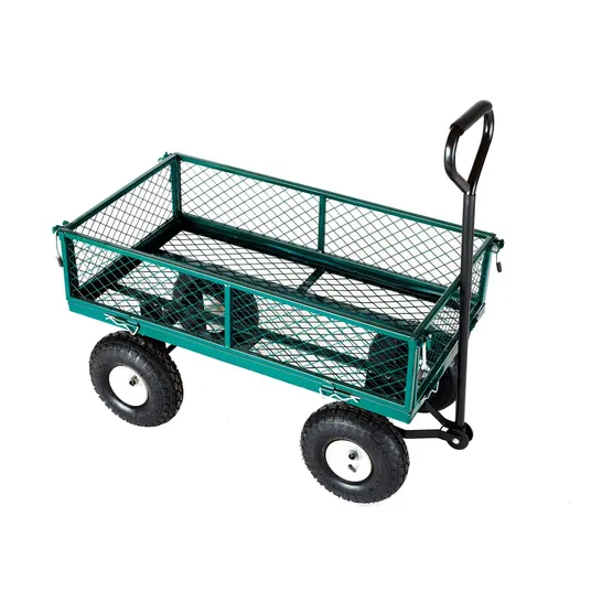 Lot 804: BOXED NEO OUTDOOR FOLDABLE CART WITH HANDLE IN BLACK - 5191559 ...