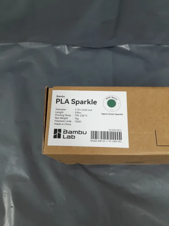 Lot 7621: BAMBU LAB PLA SPARKLE ALPINE GREEN SPARKLE - 5034097 | Simon ...