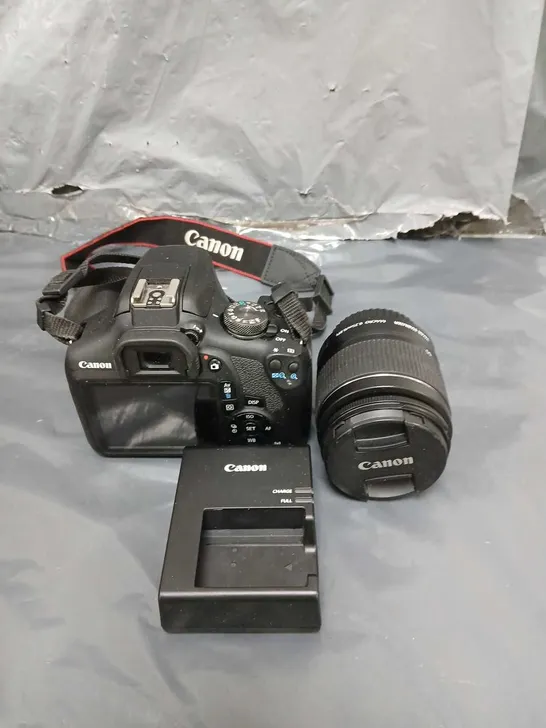 Lot 1226: BOXED CANON EOS 2000D SLR BLACK CAMERA RRP £589.99 - 4938858 ...