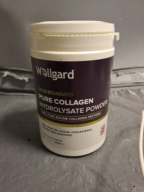 Lot 6227: WELLGARD GOLD STANDARD PURE COLLAGEN HYDROLYSATE POWDER 400G ...