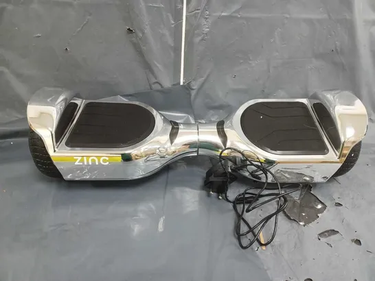 Lot 3008: ZINC MEGASTAR HOVERBOARD - CHROME - 5000918 | Simon Charles ...