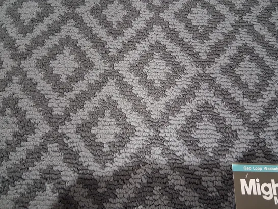 Lot 10351: SIX BRAND NEW MIGHTY MAT GEO LOOP WASHABLE MATS 40 X 60CM ...