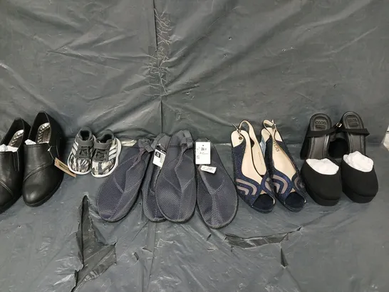 Lot 2260: BOX OF APPROXIMATELY 12 PAIRS OF UNBOXED ASSORTED SHOES IN ...